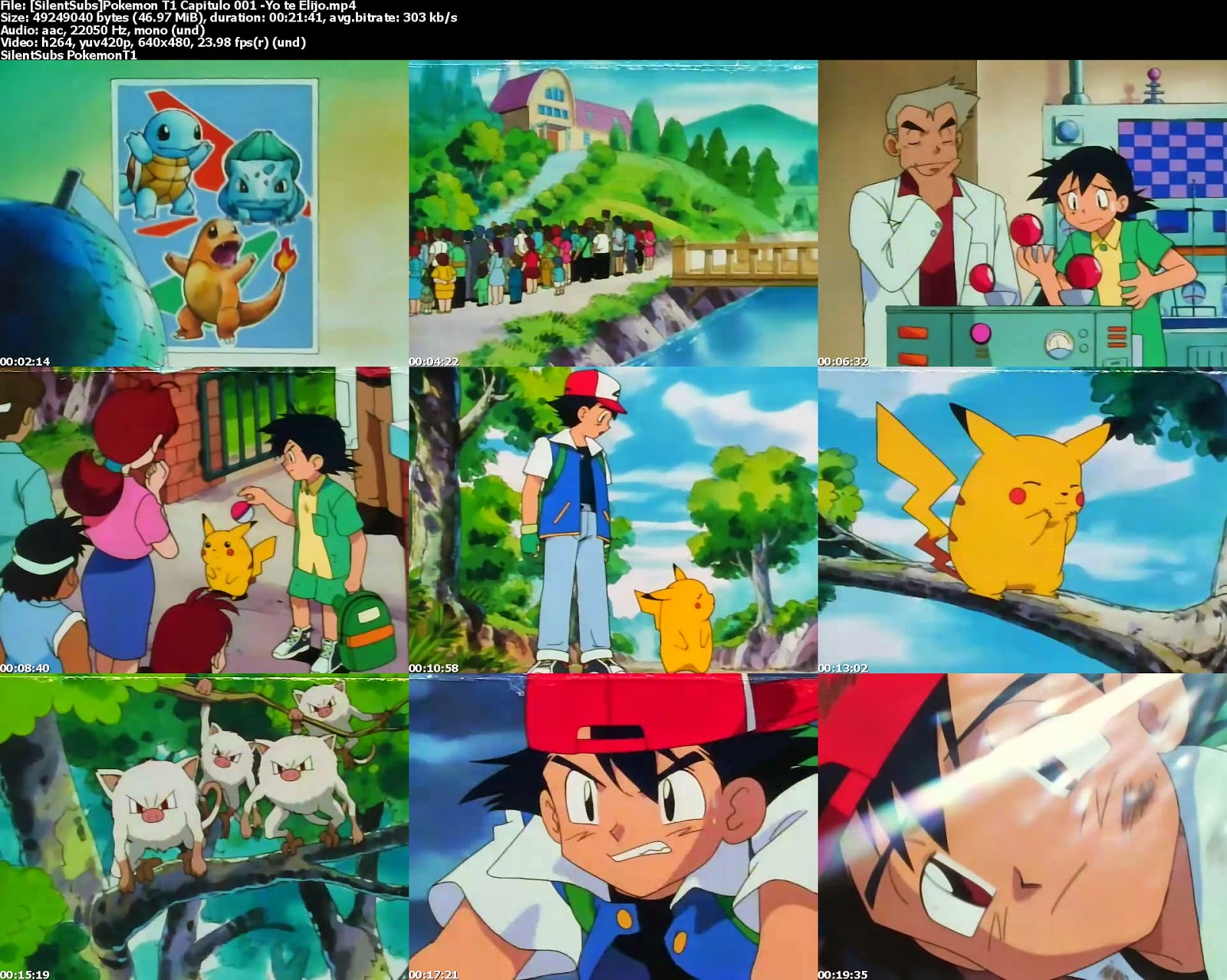 Pokemon Temporada 01-Latino